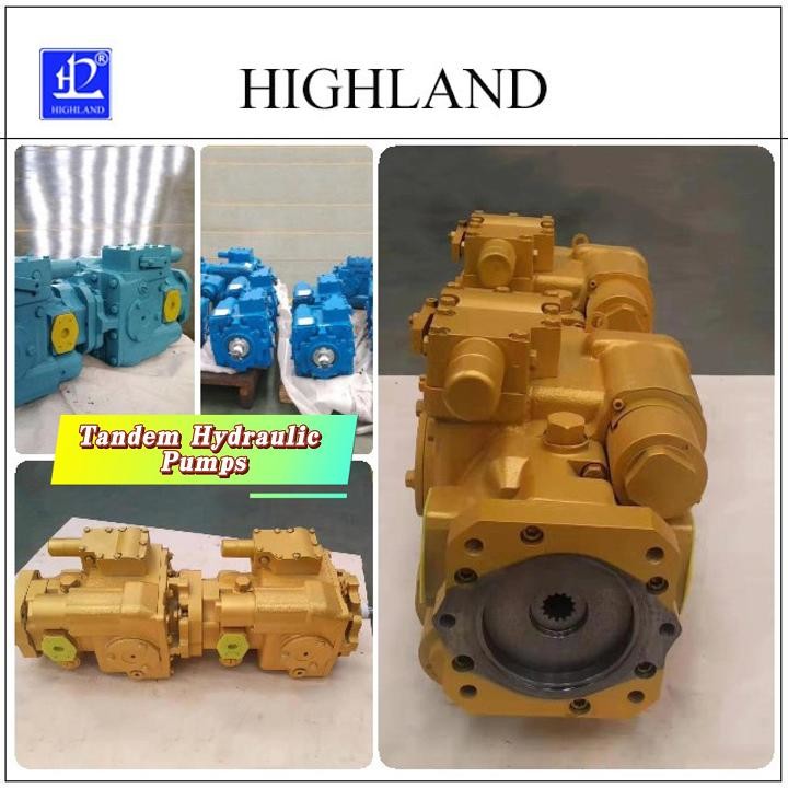 Compact And Powerful Tandem Hydraulic Pumps For Closed Circuit Systems