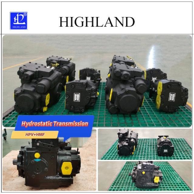 Cast Iron Hydrostatic Drive Hydrostatic Transmission for Hydraulic Oil ...