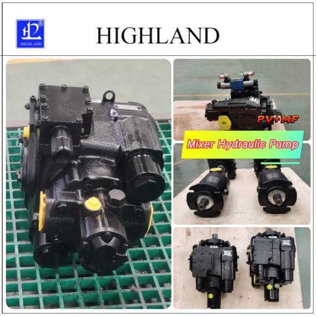 Variable Displacement Closed Loop Hydraulic Pump For Mixer Hydraulic System