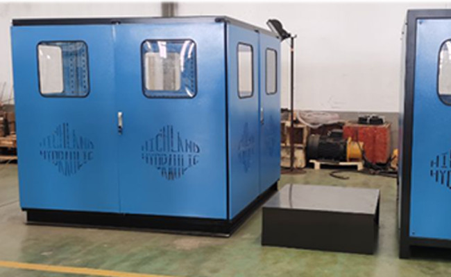 42 Mpa Hydraulic Pump Test Stand , Hydraulic Testing Gauges Computer ...